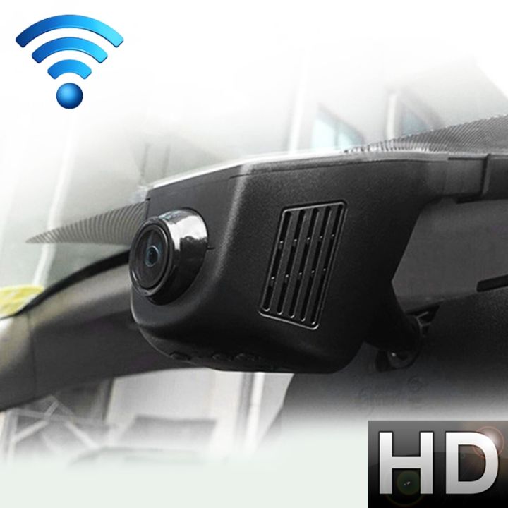 NEW- Car DVR Dual Camera WiFi Monitor Full HD 1080P Driving Video ...