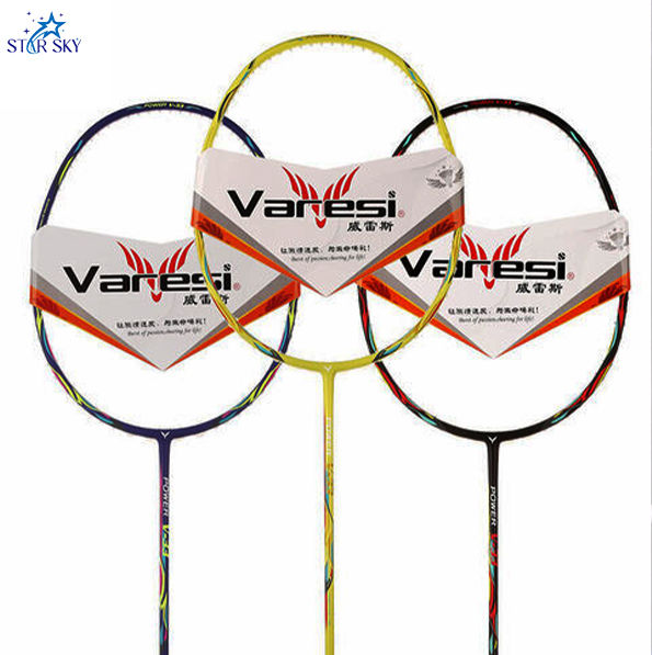 Professional Badminton Racket Bat Varesi China Imported full Carbon ...