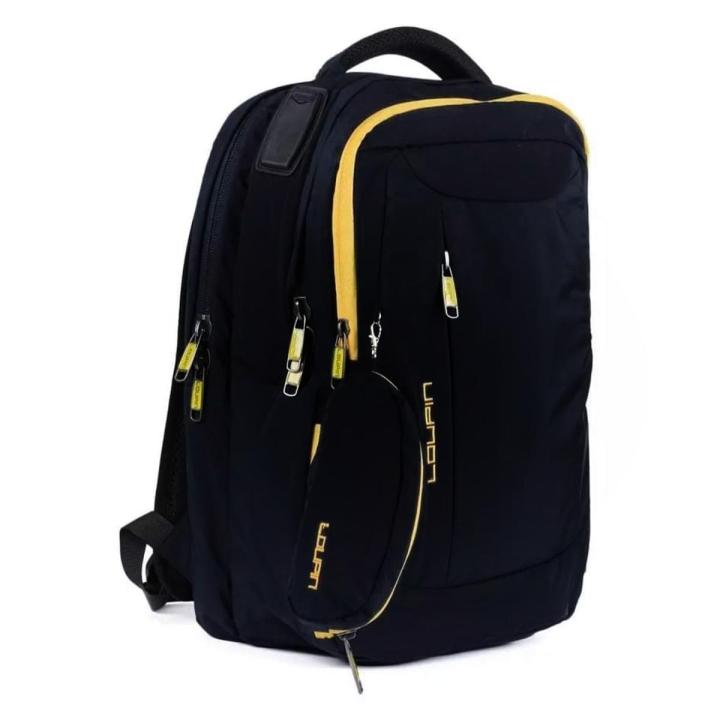 Bagpack for boys 20 liter Loupin fashionable double joint shoulder ...