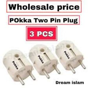 Universal 2 Pin Plug Electrical Power Cord Connector . pokka two pin ...