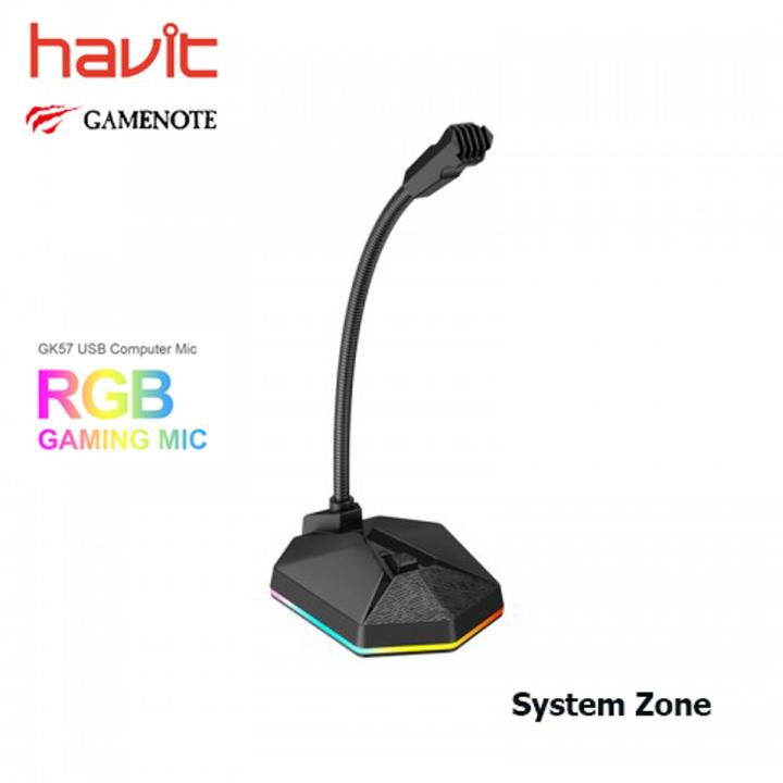 Havit gk57 rgb gaming microphone | Daraz.com.bd