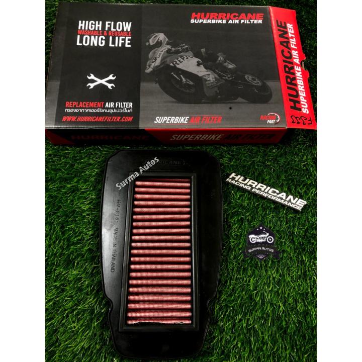 Hurricane Racing Performance Air Filter For YAMAHA R15 V3 V4 R15M ...