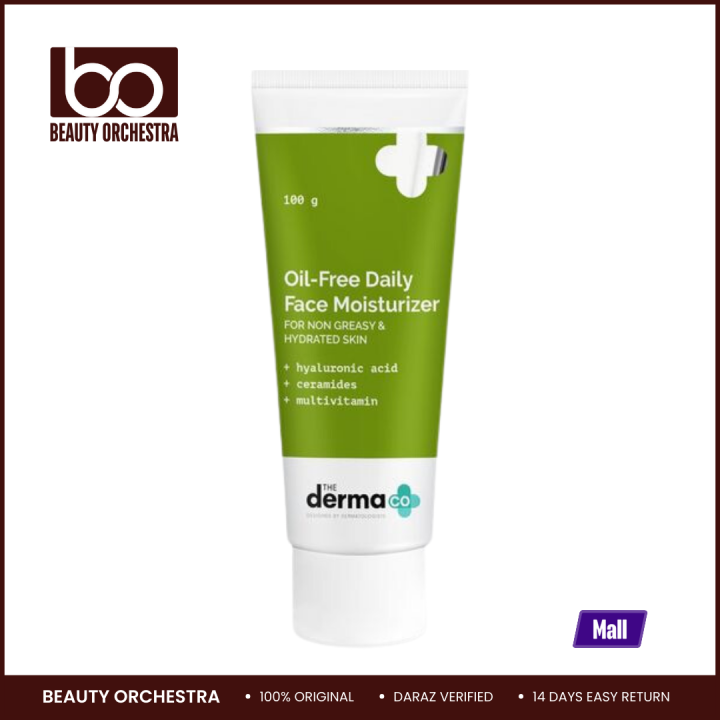 The Derma Co Oil-Free Daily Face Moisturizer - 100g | Daraz.com.bd