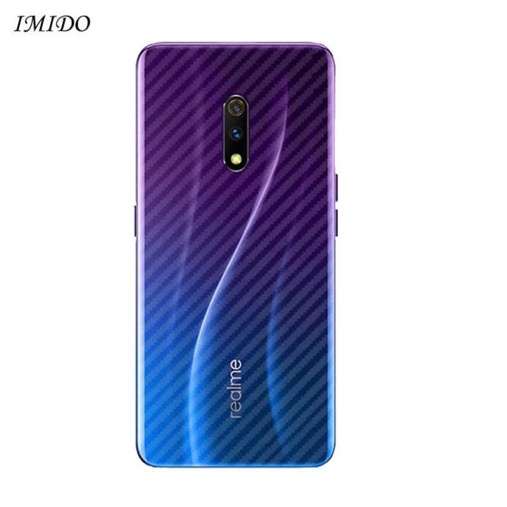Realme X Carbon Fiber Back Poly Sticker | Daraz.com.bd