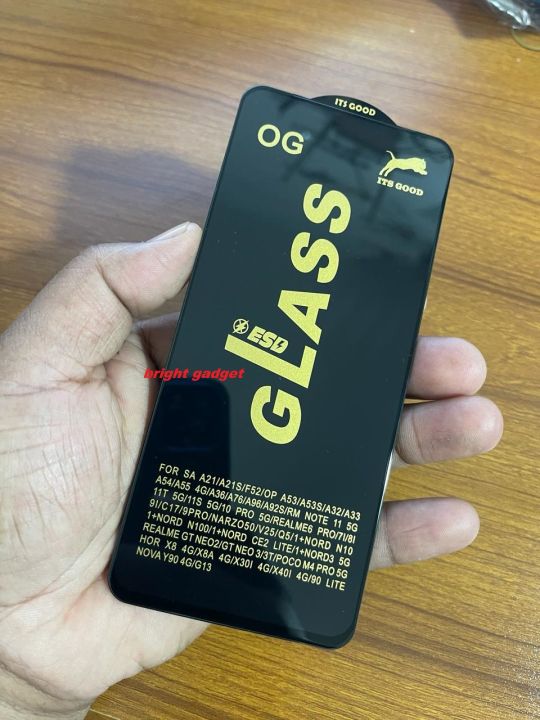 For Oppo A54 / A55 4g / A53s 4g / A76 / A96 / K9s Screen Protector OG ...