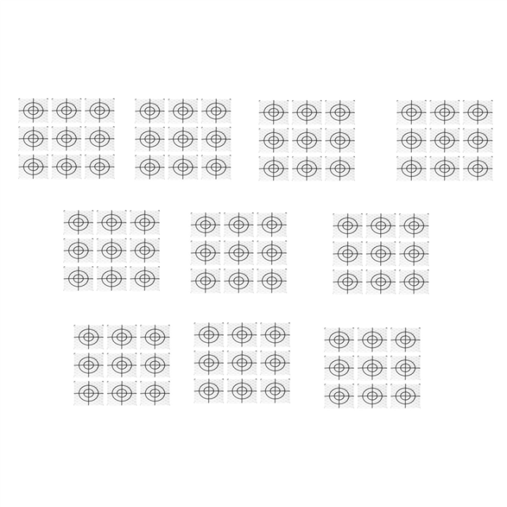 1000Pcs Prism Measurement Reflector Sheet Reflective Tape Target Total ...