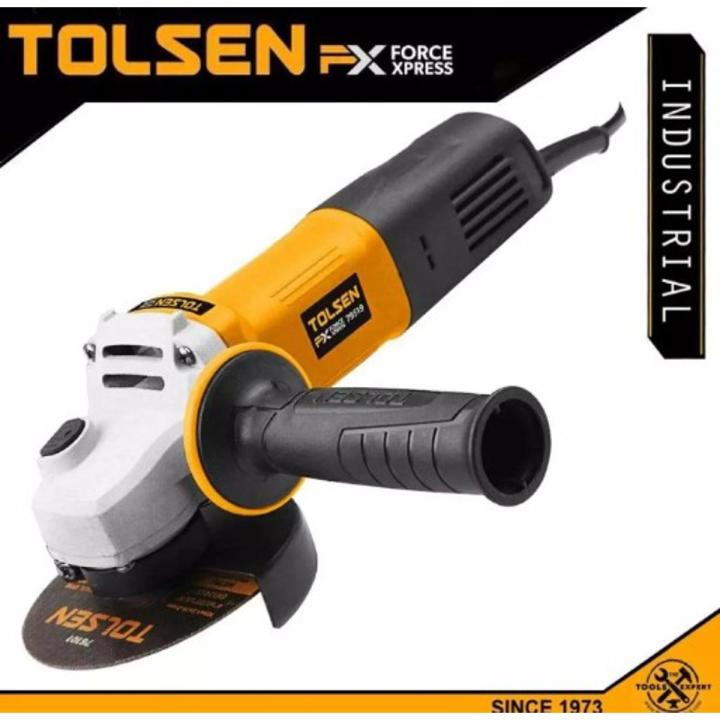 TOLSEN Industrial Angle Grinder 100mm (850W) FX Series 79519 | Daraz.com.bd