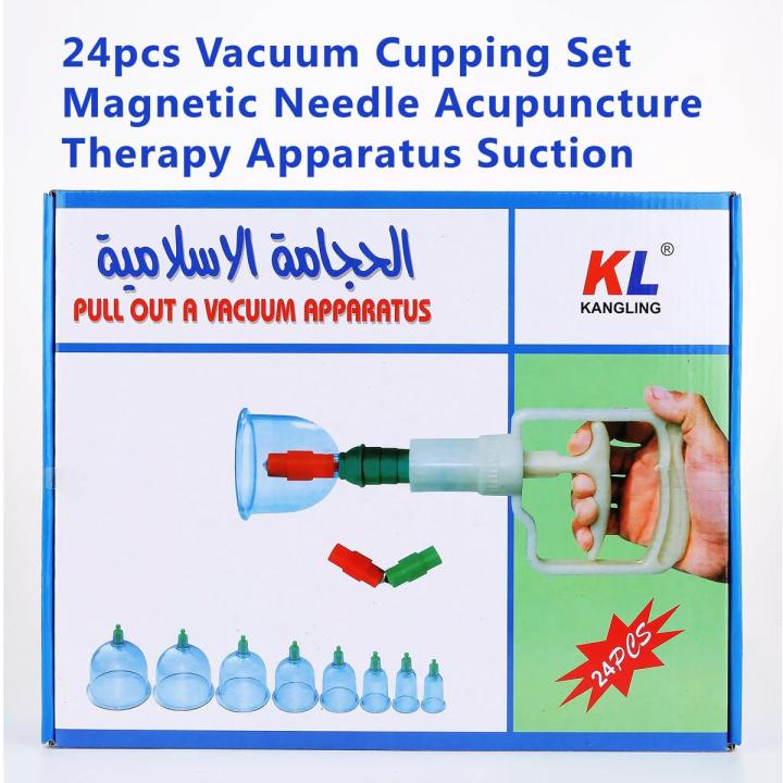 Hijama Cupping Therapy Tools 24pcs/Set Body Massage for Massage | Daraz ...
