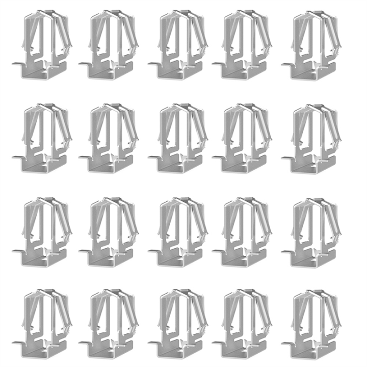 20PCS Metal Buckle PV Solar Panels, Metal Buckle for All Frame Heights ...