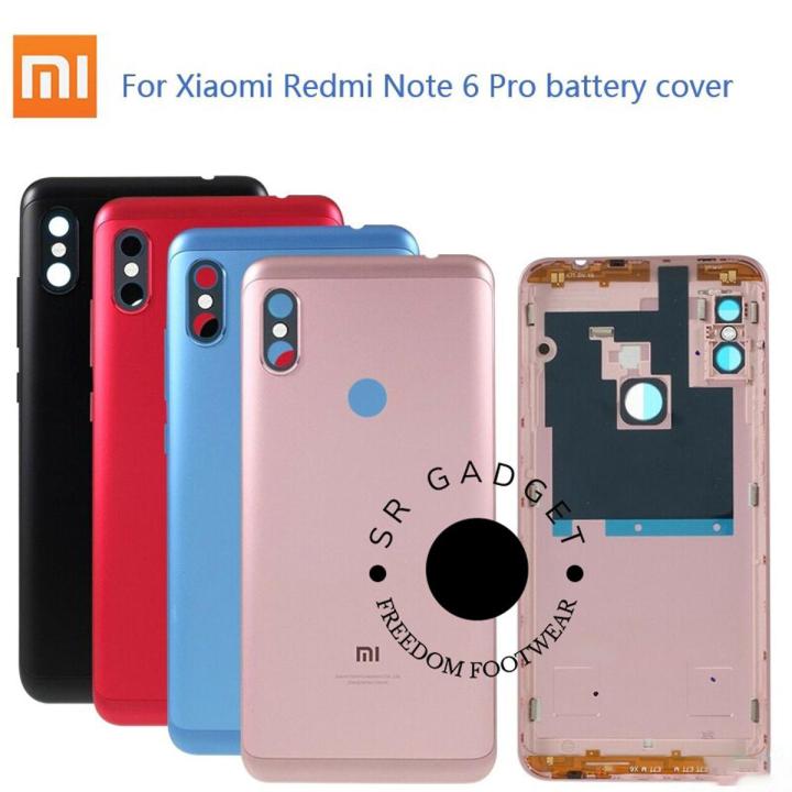 Replacement Backshell Panel for Xiaomi Redmi Note 6 Pro Battery Back ...