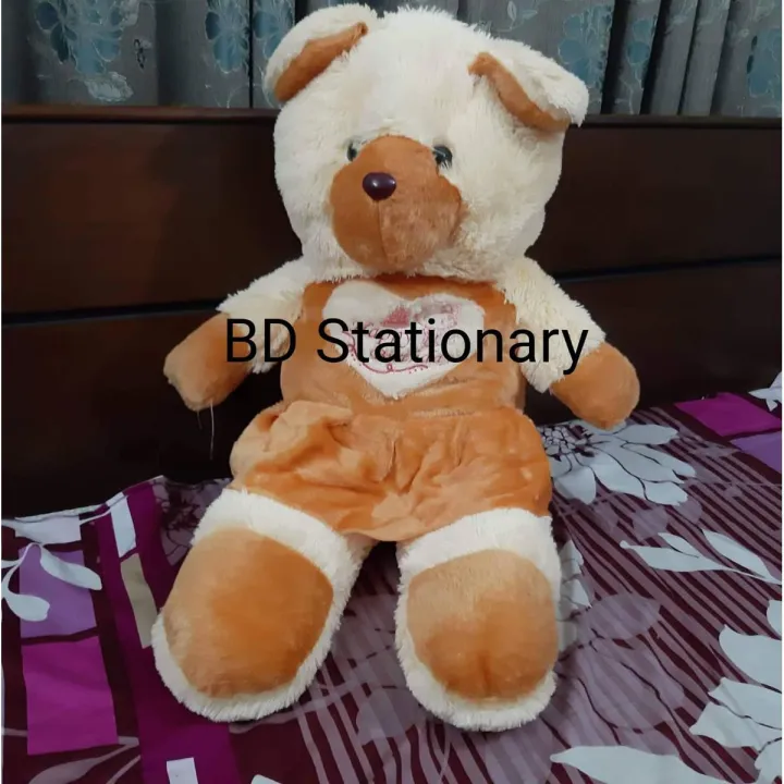 premium quality 3 feet large soft frock teddy brown | Daraz.com.bd