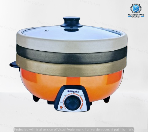 Miyako 4.0L 3 Pot Electric Curry Cooker MC-380T – Powerful 1300W ...