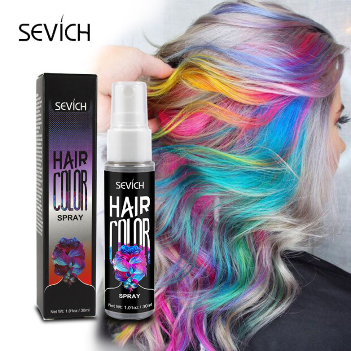 SEVICH Hair Color Spray Temporary Hair Dye Styling -8 Colors | Daraz.com.bd