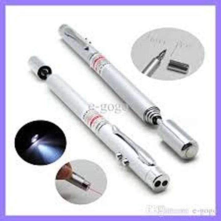 Laser pen MULTI FUNCTION 4 in 1 Red Laser Pointer LED Light Lamp Ball ...