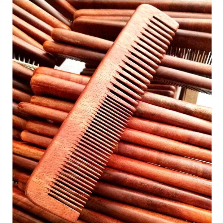 【3C VictoryEagle】Sandalwood 2 In 1 Men Hair Comb Wide Coarse ...