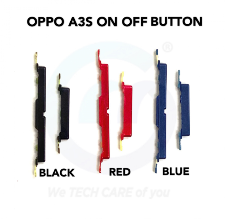 Power Volume Button Out Side Key For Oppo A3s/ A5 (AX5) (Not A5 2020)/A5s External Volume Button ...