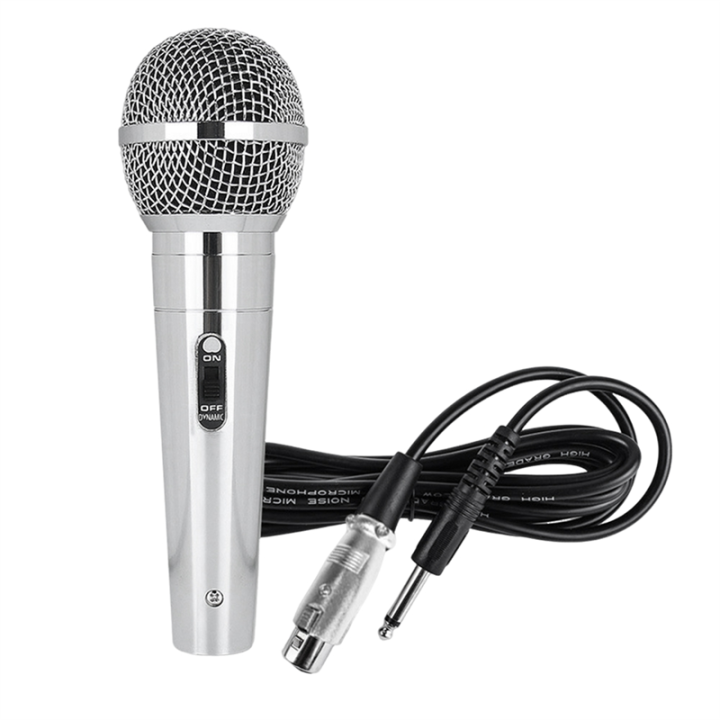 Microphone Professional Wired Metal Dynamic Microphone Clear Voice Mic ...