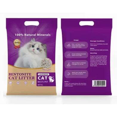 Premium Bentonite Number-1 Cat Litter Lavender 10L | Daraz.com.bd