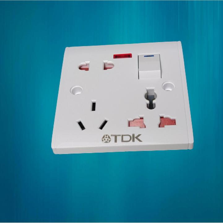 All rounder combined 8 pin socket best for your all electronics device ...