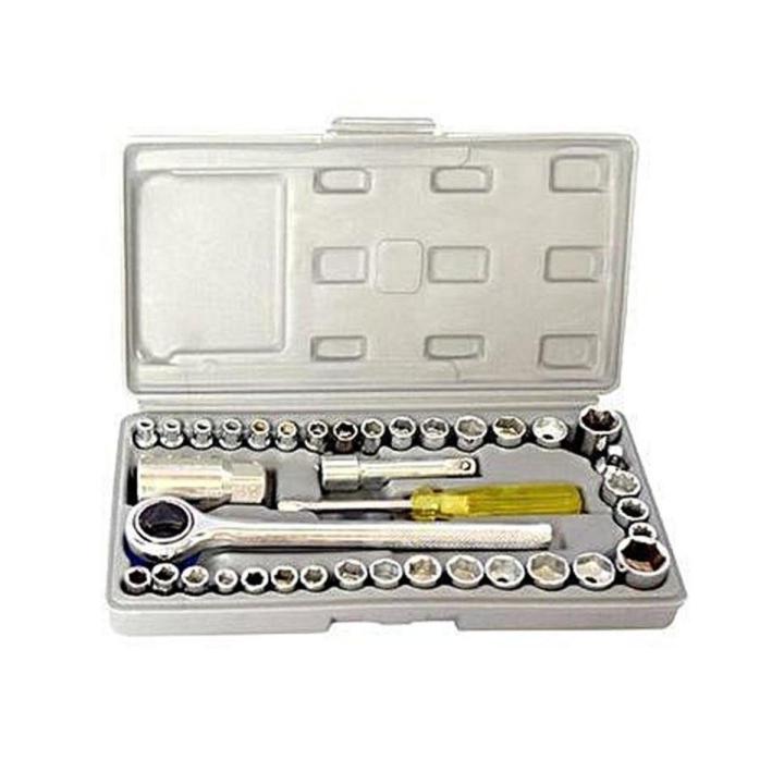 Combination Socket Wrench Set 40pcs | Daraz.com.bd