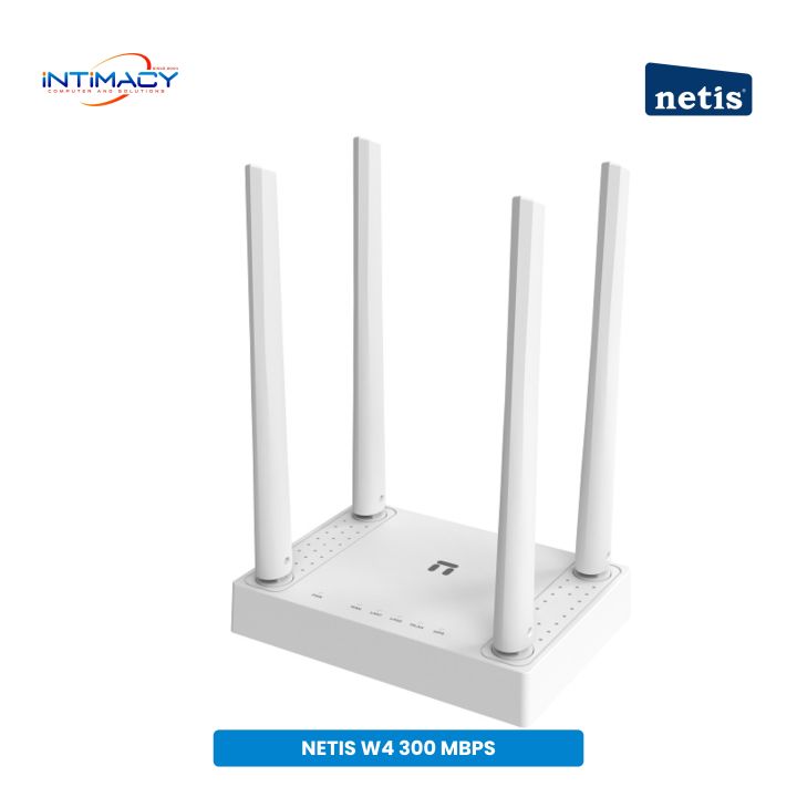 Netis W4 300 Mbps Ethernet Single-Band Wi-Fi Router | Daraz.com.bd