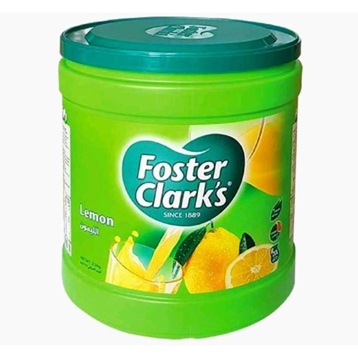 Foster Clark's Lemon Flavour 2.5Kg(পোস্টার ক্লার্ক লেমন ফ্লেভারের ...