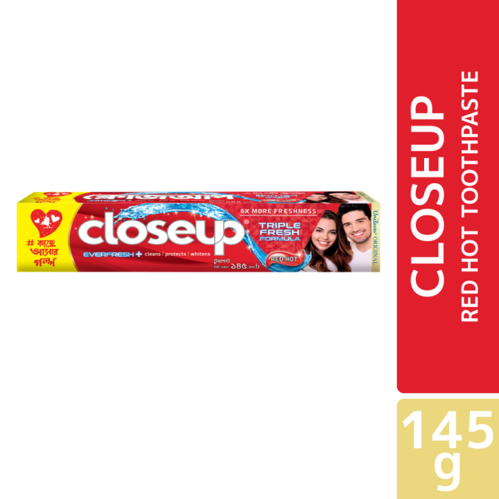 Closeup Toothpaste Red Hot 145g | Daraz.com.bd