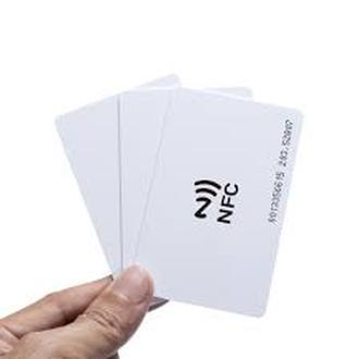 1Pc White NFC Card – NTAG215 PVC Chip Card – Rewritable | Daraz.com.bd