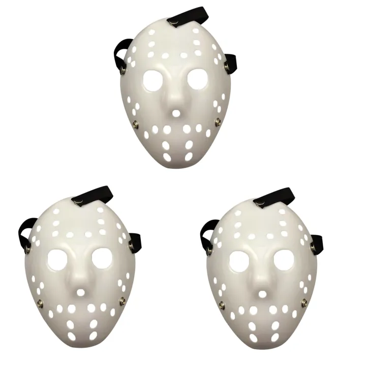 3X Halloween Face Scary Head Masks Party Cosplay Costume Hockey Fancy ...
