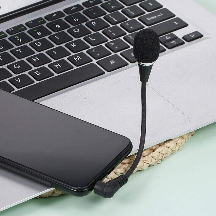 HXSJ Mini Flexible Microphone 3.5Mm Microphone Omni-Directional ...