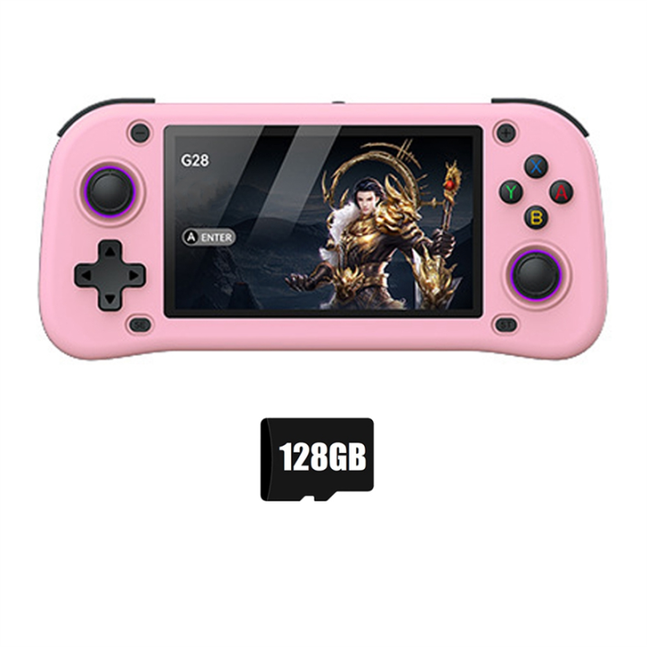 G28 Retro Handheld Video Game Console 128G 20000+Game 4.3 Inch Screen ...