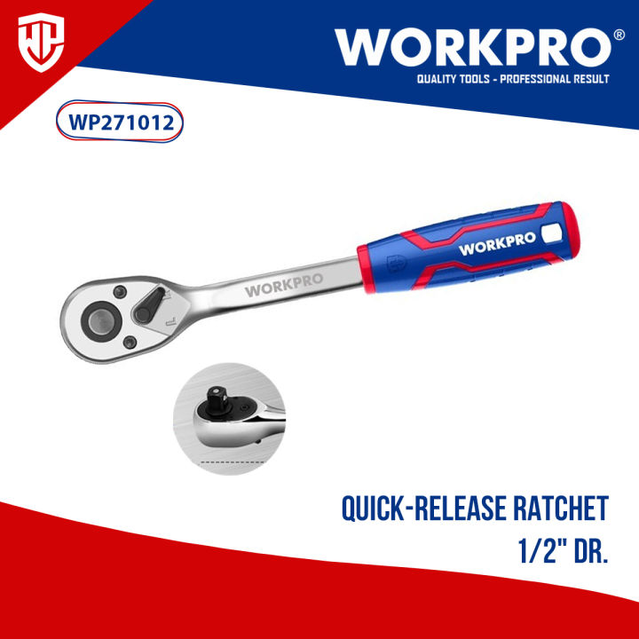 Workpro Ratchet Handle Ratchet Wrench Quick Release Ratchet 1/2" Drive | Daraz.com.bd