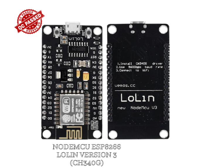 NodeMcu ESP8266 Lolin WIFI Board Version 3 CH340G | Daraz.com.bd