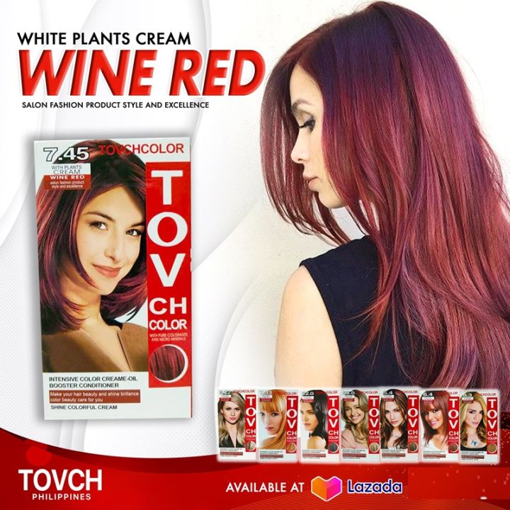 Tov CH Hair Color Cream 80*2 Win Red 7.45 | Daraz.com.bd