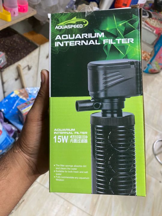 Aquaspeed W15 Internal Aquarium Filter – For Fresh & Saltwater Tanks ...
