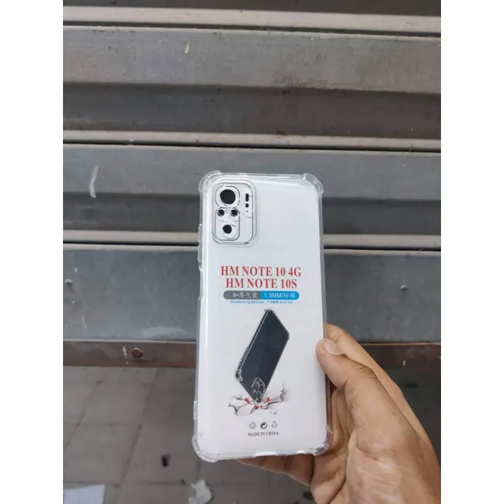 Transparent Back Cover For Redmi Note 10 / Note 10S - Phone Back Cover ...