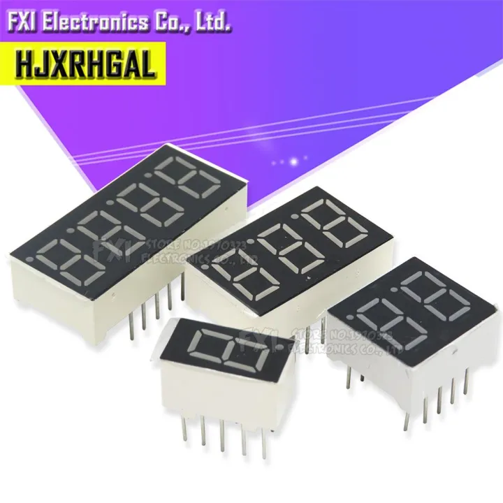 5PCS 0.4inch LED display 7 Segment 2 Bit 3 Bit 4 Bit Digit Tube Red ...