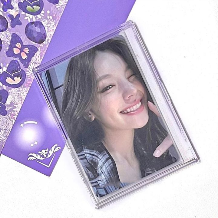 Standard Acrylic Shell Card Brick Transparent Cards Sleeves Card ...