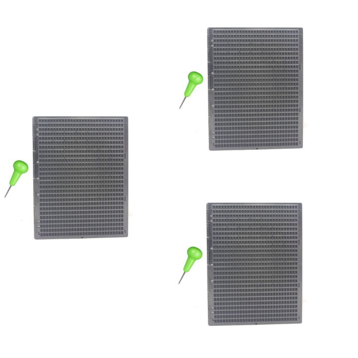 3X 27 Lines and 30 Grids Practical School Plastic Braille Portable ...