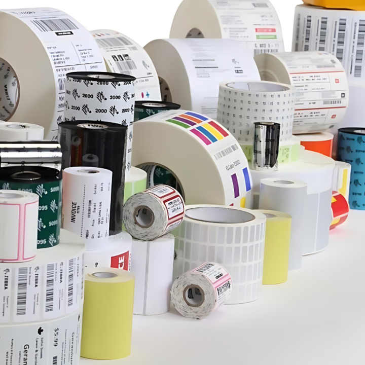 Direct Thermal Label Sticker These labels do not require any ribbon for ...