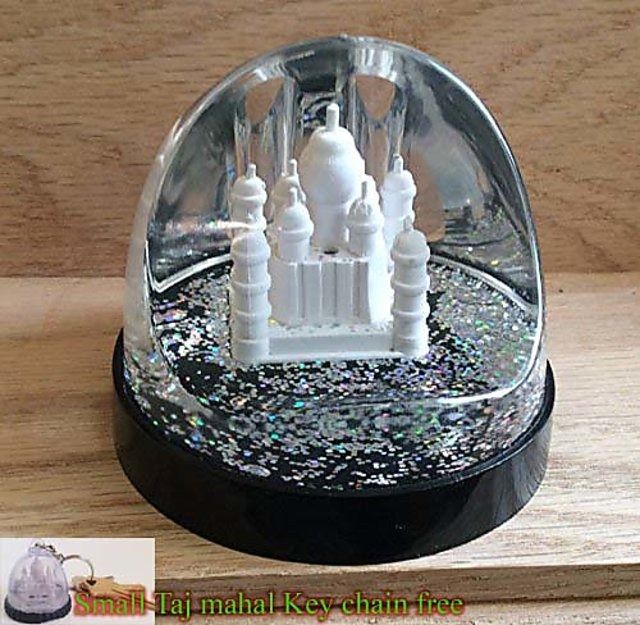 Pen Holdernew Year Gift Symbol of love TAJ MAHAL Water Filled Inside ...