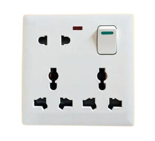 Multi Function Universal Wall Switch Socket 8 Pin Wholesale Price ...