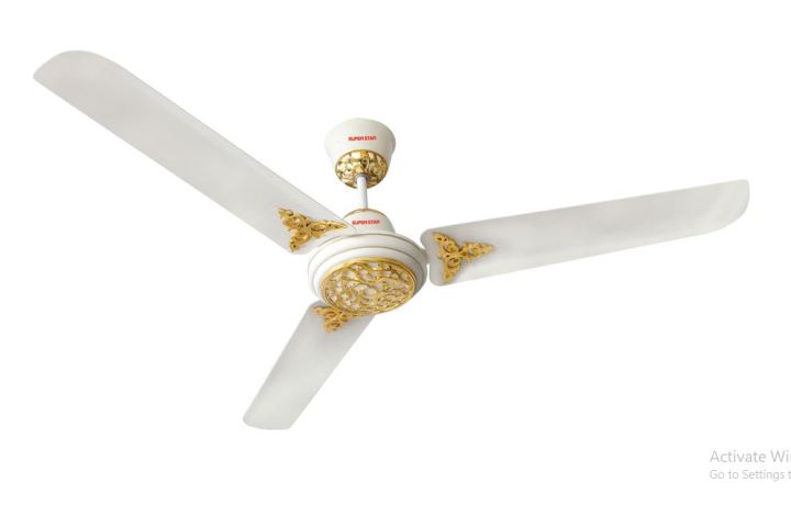 Super Star Golden Art Ceiling Fan 56 Inch | Daraz.com.bd