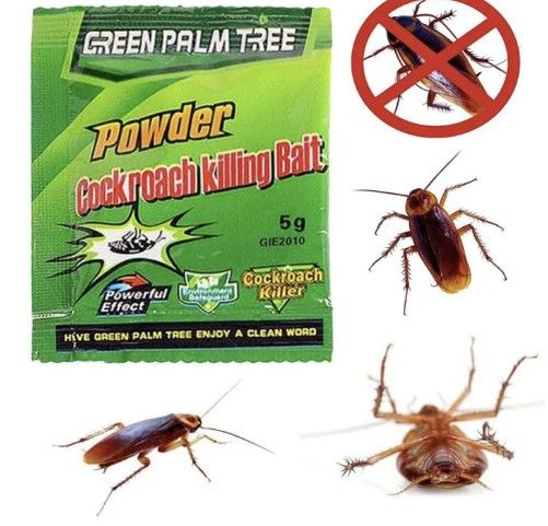 Green Leaf Cockroach Powder Cockroach Killing Bait Powder Repellent ...