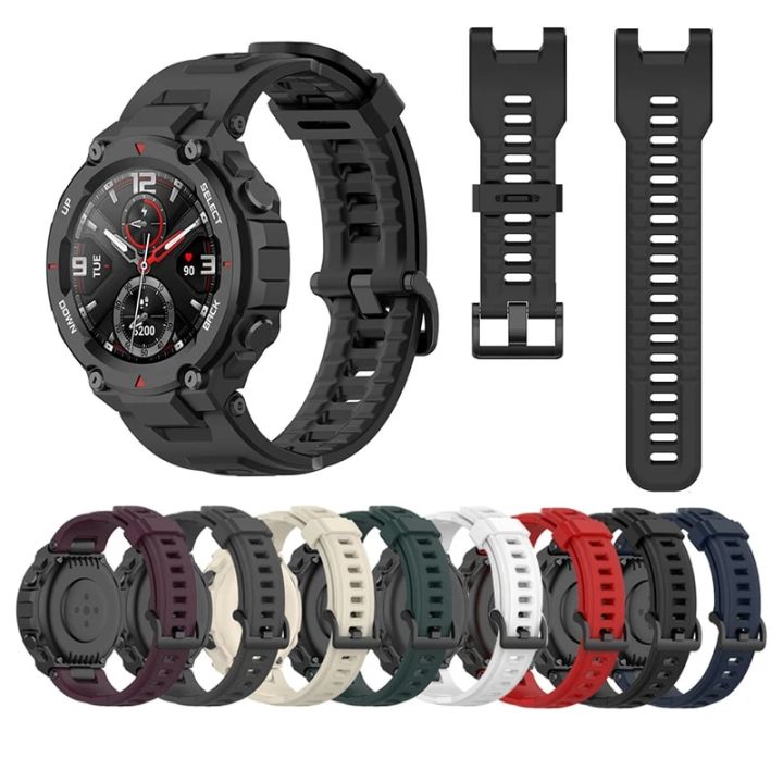Watch Band For Huami Amazfit T Rex Pro /Trex Pro Strap Silicone ...