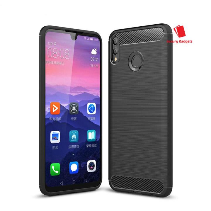 Carbon Fiber Cases For Honor 8X Max Huawei Y Max Enjoy Max Luxury ...