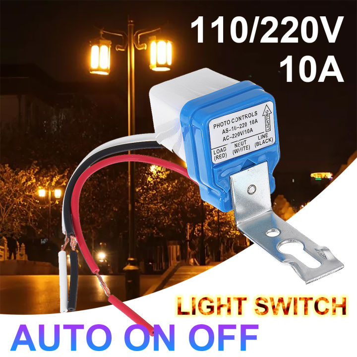 Copper Electrical Pressure Switches 220V Light Sensor Auto Operated ...
