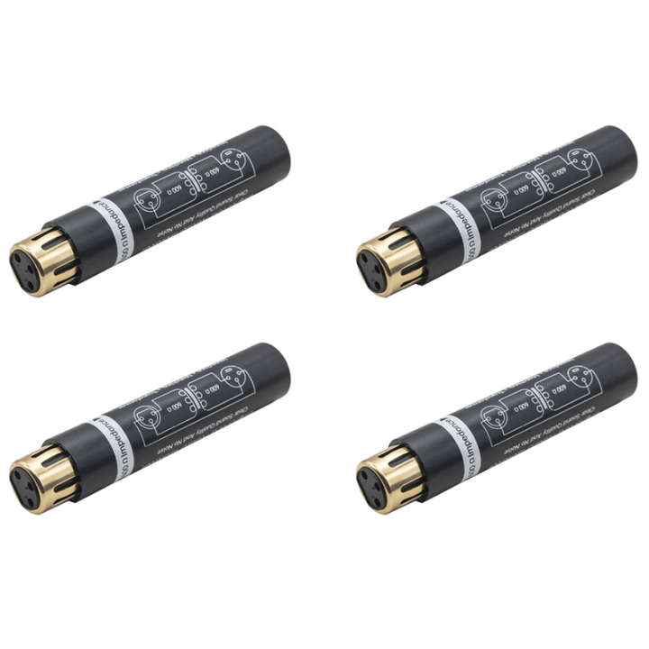 4X Professional Audio Noise Isolator Signal Isolation Stereo Splitter ...