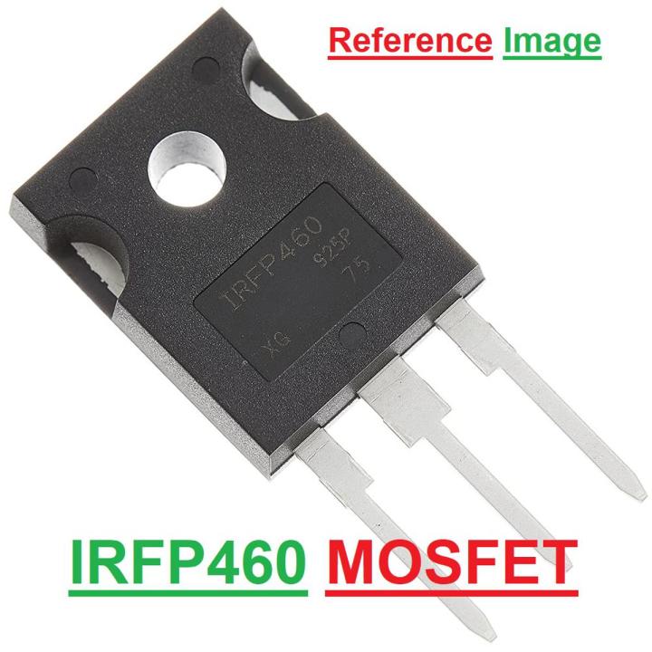 IRFP460 MOSFET N-Channel Power Transistor 500V 20A TO-247 Electrical ...