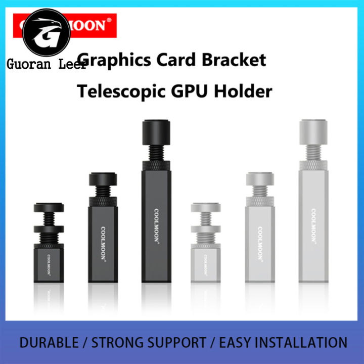 GPU Vertical Mount Aluminum Alloy GPU Stand Telescopic Screw Design ...